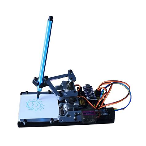 arduino controlled drawing robot review elektor magazine