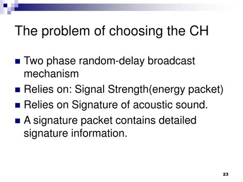 Ppt Dynamic Clustering For Acoustic Target Tracking In Wireless