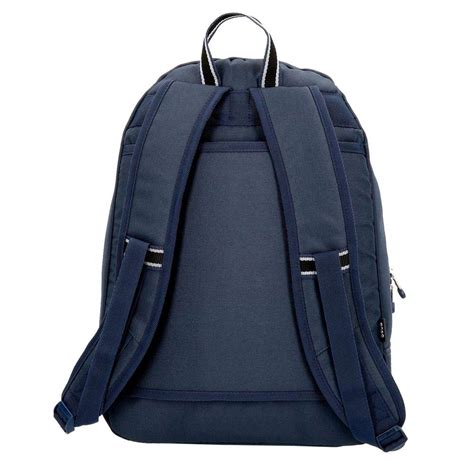 Enso Basic Double Compartment Backpack Blue 32x46x17 Cms Polyester 25 02l Toptoy