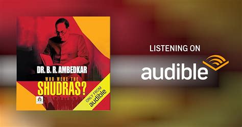 Who Were The Shudras Audiobook By B R Ambedkar