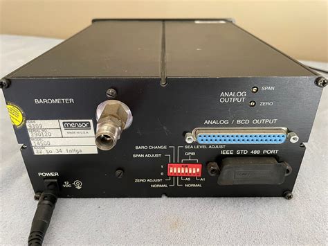 Mensor Dpg Ii Barometer Cobo Engineering