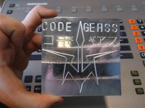 Code Geass Symbol Made In My Cnc Class Xpost From Rcodegeass Ranime