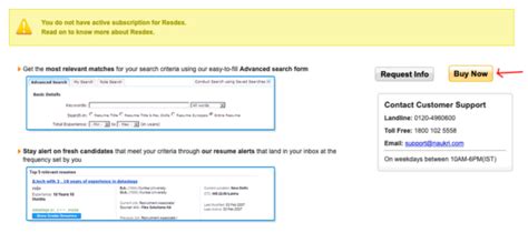 Naukri Resdex Price Registration Process For Employers