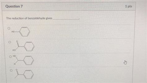 Solved 1 The Aldehyde That Has A Four Carbon Chain And A