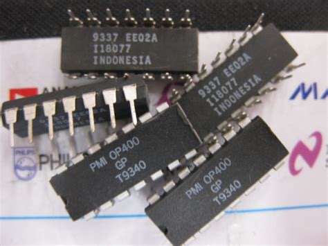 1x Op400gp Quad Low Offset Low Power Operational Amplifier Op400 Ebay