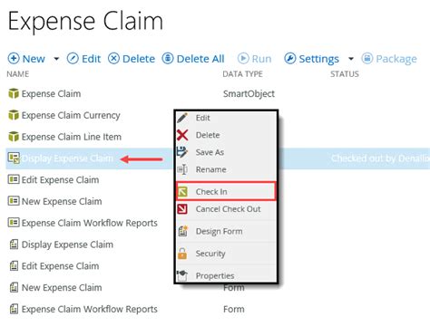 8 Edit The Display Expense Claim View