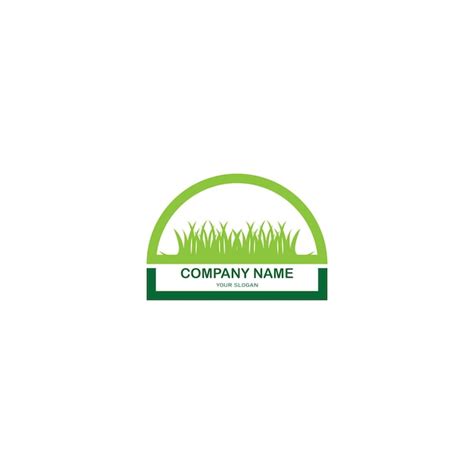 Premium Vector Grass Logo