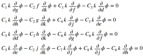 Differential Equations Solving A System Of Linear Pdes Using Mathematica Mathematica Stack
