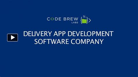 Ppt Create Delivery App With Code Brew Labs Powerpoint Presentation Free To Download Id