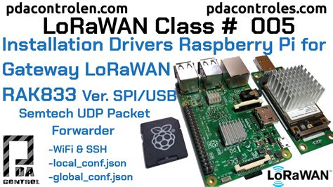 Install Drivers And Udp Packet Forwarder Raspberry Pi With Gateway