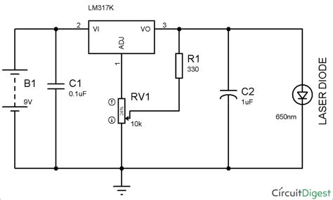 Laser Diode Driver Circuit Diagram
