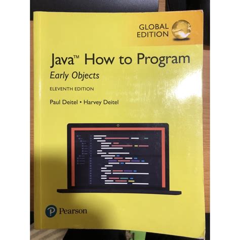 Java程式設計 Java How To Program 11th Edition 9成新 沒什麼筆記 蝦皮購物