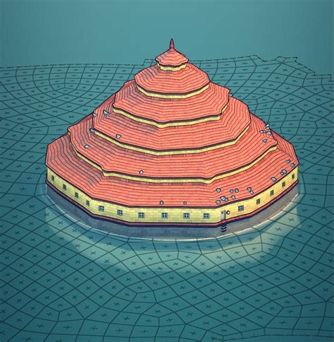 Circle Pyramid R Townscaper