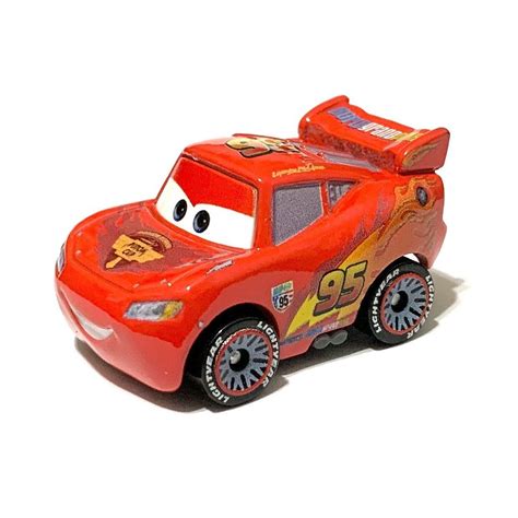 Mini Racers Lightning Mcqueen With Racing Wheels Pixar Cars Die Casts Wiki Fandom
