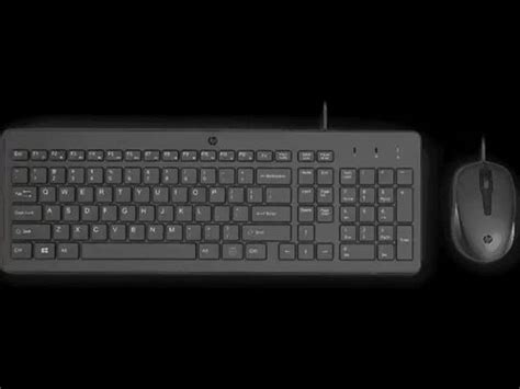 Hp 150 Wired Mouse Keyboard Combo At ₹ 1000 Piece Keyboard And Mouse Combo In Prayagraj Id