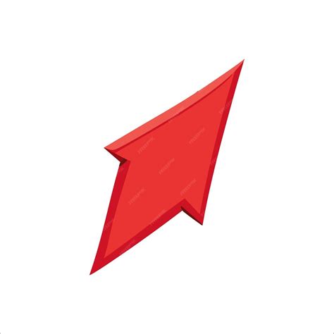 Flecha Vector Premium Generado Con Ia