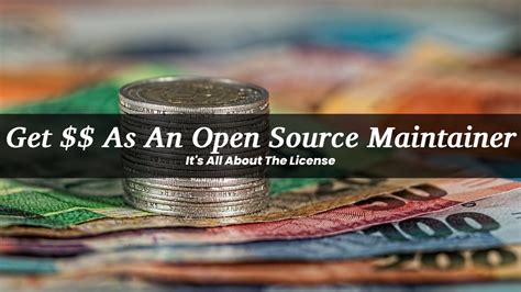 Codelife Vlog Should Open Source Maintainers Be Paid For Their Software Youtube