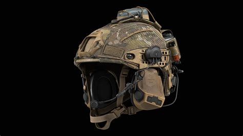 3d Model Crye Precision Airframe Ballistic Helmet Vr Ar Low Poly Cgtrader