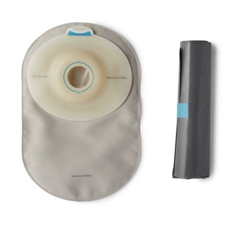 Ostomy Pouch Sensura® Mio Convex One Piece System 8 14 Inch Length
