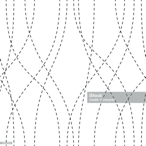 얽힌 매력적인 라인 원활한 패턴 벡터는 끝없는 배경 예술 줄무늬 트렌디 한 타일 링 벽지 모티프를 반복합니다 직물 벽지 포장 웹 및 인쇄에 사용할 수 있습니다 단일 색상