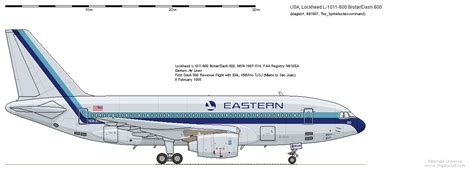 [fd Au] Lockheed L 1011 600 Bistar Eastern By Etccommand On Deviantart