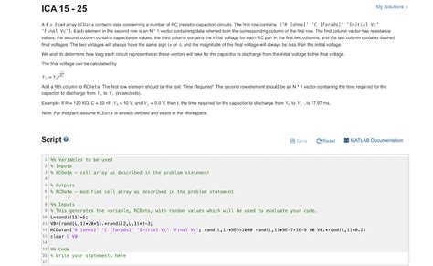 Solved NEED HELP WITH THIS MATLAB SCRIPT PLEASE CONTINUE Chegg Com