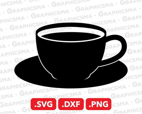 Coffee Cup Svg File Coffee Cup Dxf Coffee Cup Png Coffee Cup