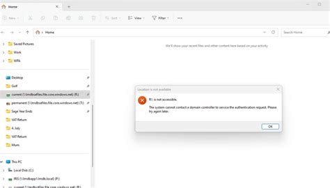 Azure Files Dropping Out Software And Applications Spiceworks Community
