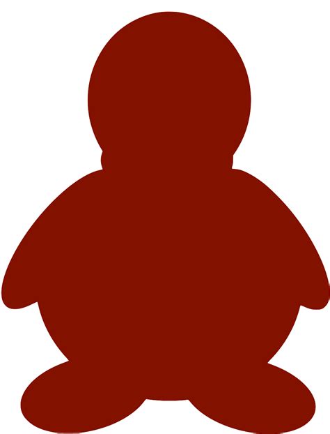 Svg 晚礼服 Linux的 企鹅 免费的svg图像和图标。 Svg Silh