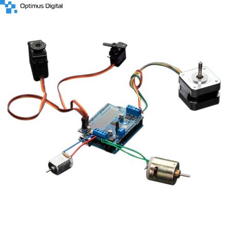 Adafruit Motor Stepper Servo Shield For Arduino V