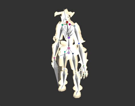 Artstation Demon Skeleton Mutant Game Assets