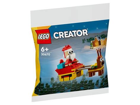 Lego ЛЕГО ЛЕГО Криейтър Разходка с шейната на Дядо Коледа 30670 Цена