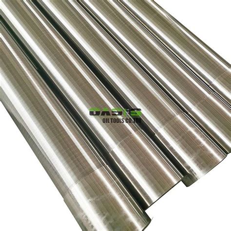 China Well Drilling Continuous Slot40 Wire Wrapped Johnson Type Well