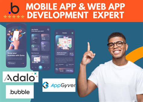 build bubble mobile app bubble io website web app mvp odalo app developer by armancreates fiverr