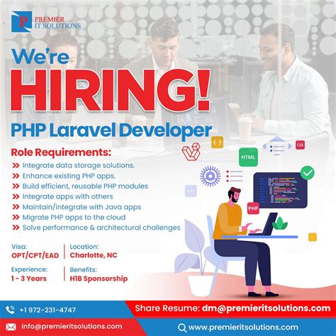 Premier It Solutions On Linkedin Phplaraveldeveloper Phpjobs Laraveljobs Techjobs