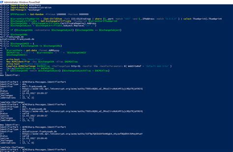 Exchange Renew Let S Encrypt Certificate Frankys Web