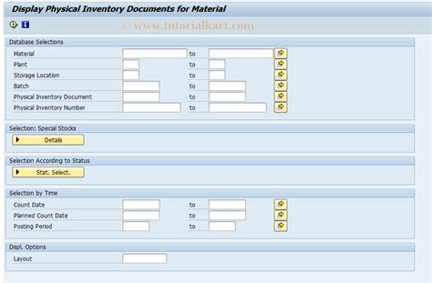 MI SAP Tcode Change Physical Inventory Document MI SAP Tcode Change Physical Inventory Document