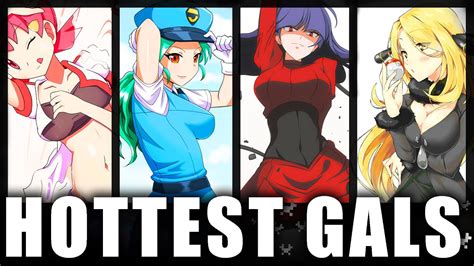 Hottest Pokémon Anime Women Ranked Part 2 Youtube