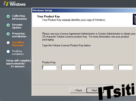 Window Server 2003 64 Bit Installation Steps