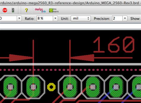 Mega Pin 7 To Pin 8 Spacing 160 Or 150 Mils Ide 1x Arduino Forum