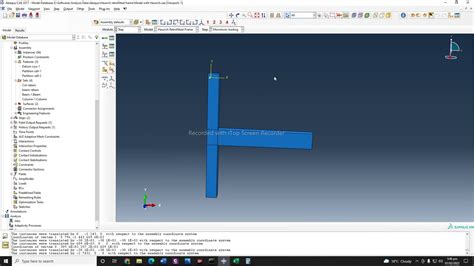 5 Step Module In Details Reinforced Concrete Beam Column In Abaqus