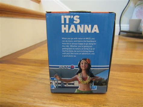 Rare Arco Hanna Dashboard Hula Girl Figurine New In Box Pristine
