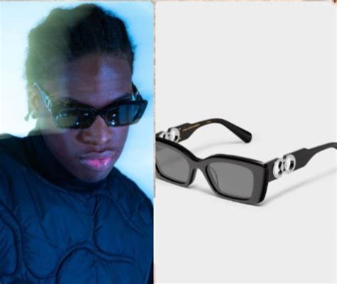 Daniel Caesar Singer Songwriter Wearing La Pêche 01 Glasses From