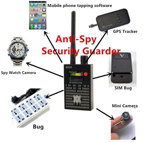 Best 1MHz 8000MHz Wireless Signal Detector Radio Wave WiFi Bug Detector Camera Full Range RF