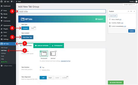 How To Add Wordpress Tabs To Organize Related Content Smartly