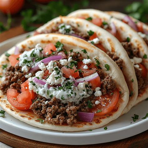 Ground Beef Gyro Recipe Meatydelights