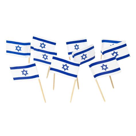 Israeli Flag Toothpicks Israel Theme Party Decorations And Supplies