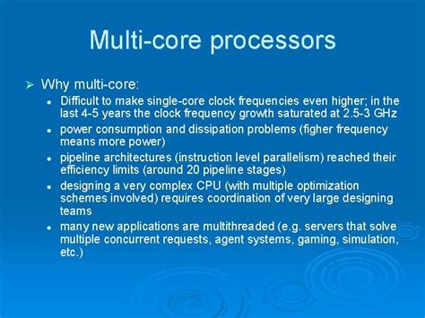 Structure Of Computer Systems Course 6 Multicore Systems