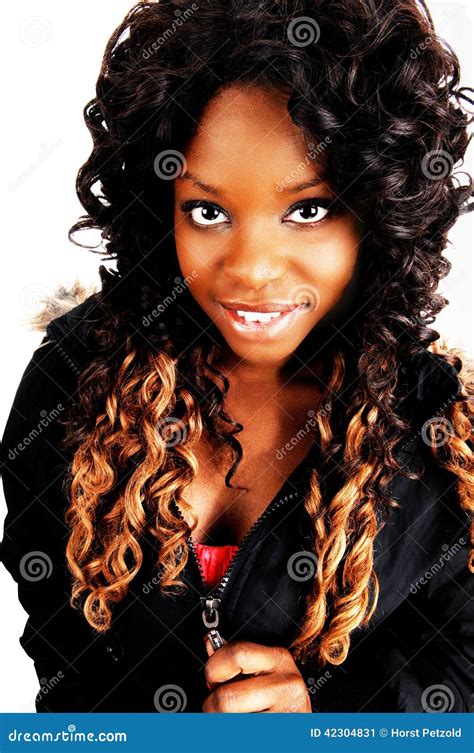 Portrait Of Jamaican Girl Stock Image Image Of Attractive 42304831
