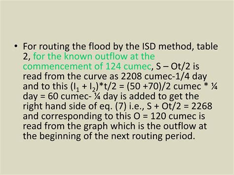 Flood Routingpptflood Routing And Control Ppt